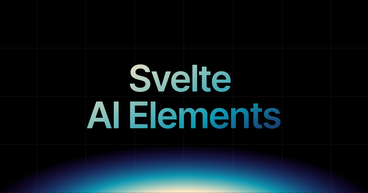 Svelte AI Elements